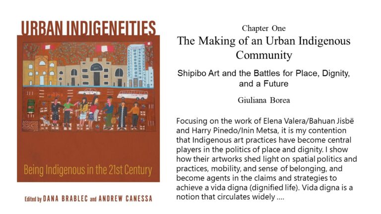 The Making of an Urban Indigenous Community – Amazonart Project